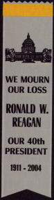Ronald Reagan Memorial Ribbon